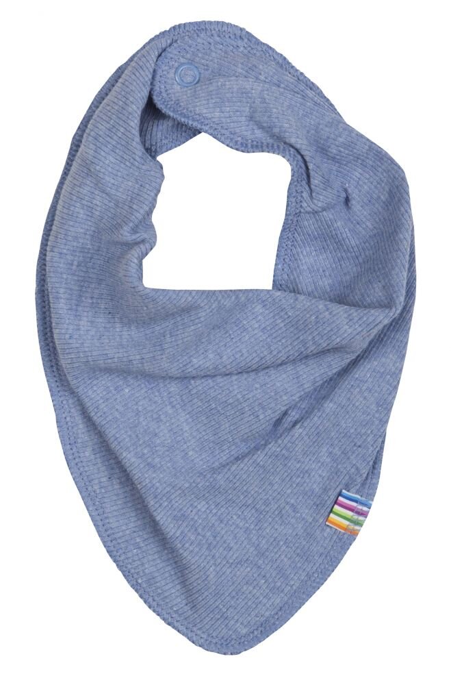 Joha Dreieckstuch Ripp denim melange, 6,95